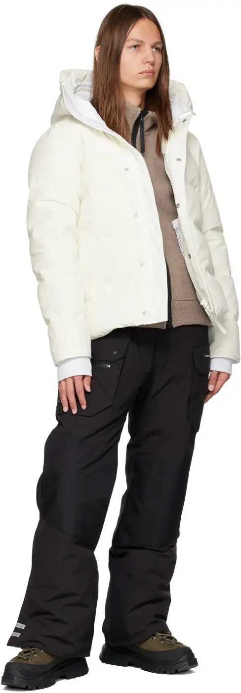 Canada Goose Humanature Series Macmillan Quilted Down Jacket - White