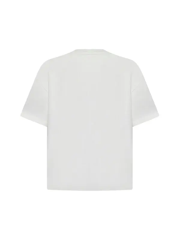 JIL SANDER Logo Print Crewneck T-shirt