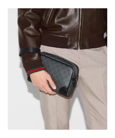 Gucci Monogrammed Messenger Bag