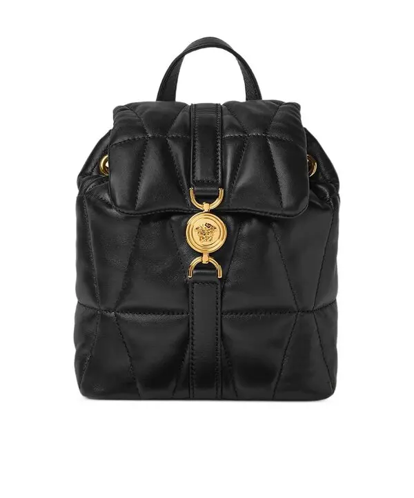 Versace Quilted Medusa-motif Backpack