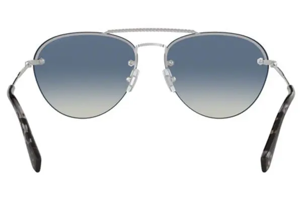 Miu Miu Aviator Sunglasses With Logo Detail
