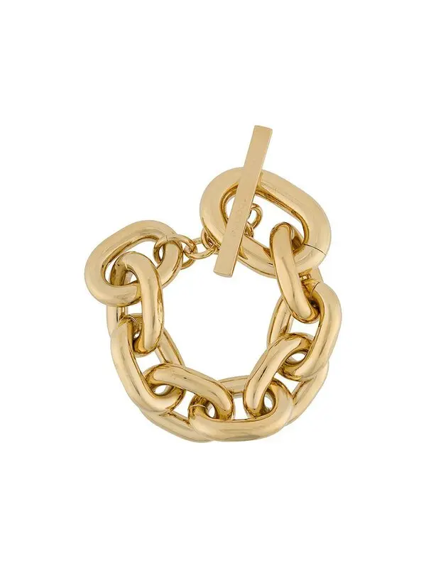 Rabanne Chain Bracelet - Yellow