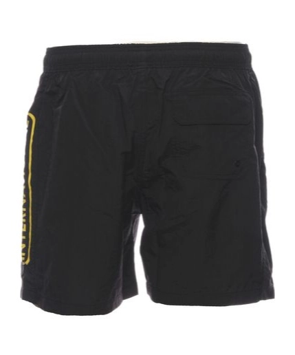 Barbour Logo Print Drawstring Swim Shorts