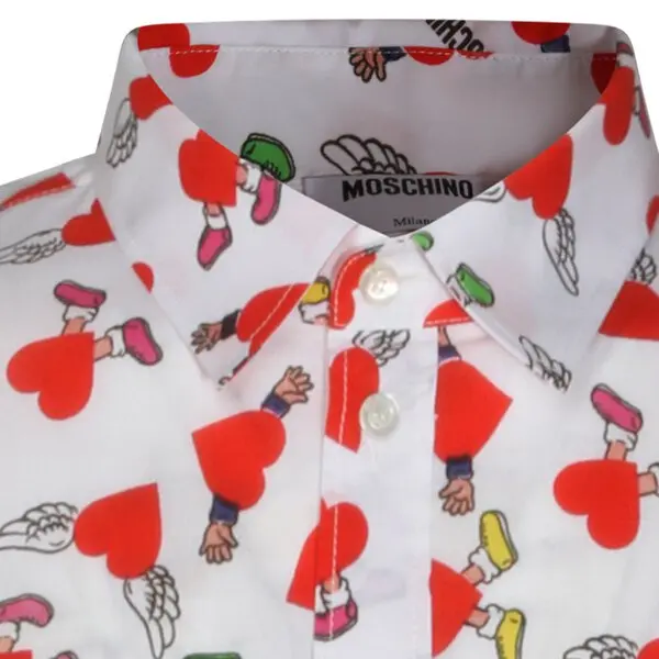 Moschino Lightweight Print Poplin Shirt
