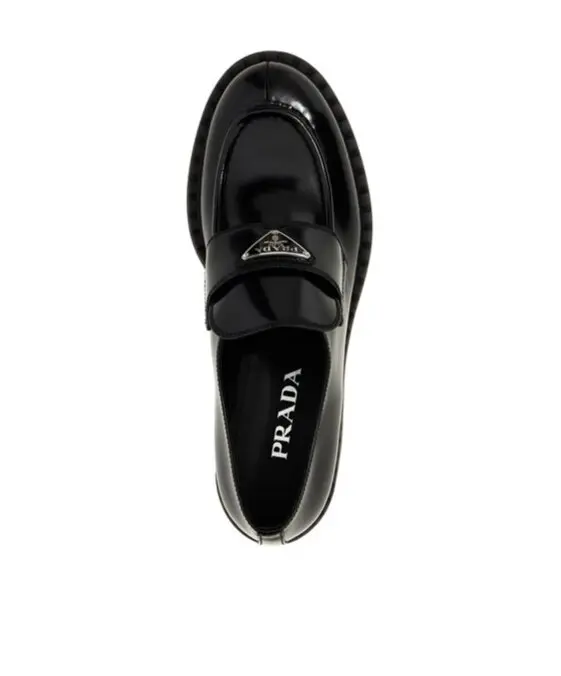 Prada 50mm Loafers - Black