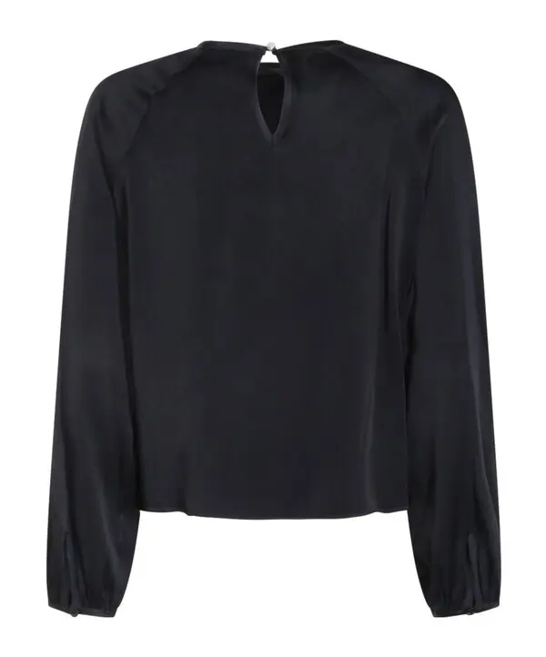Fabiana Filippi Long-sleeved Crew Neck Top