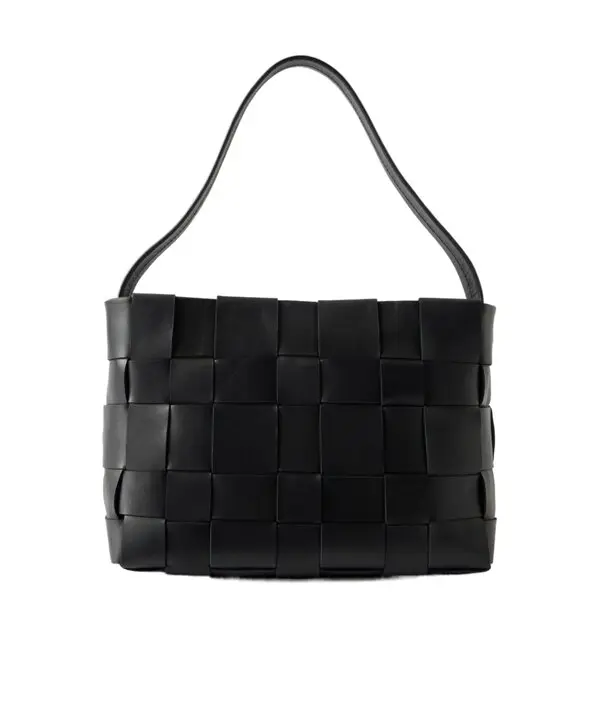 ST. AGNI Mini Leather Shoulder Bag - Black