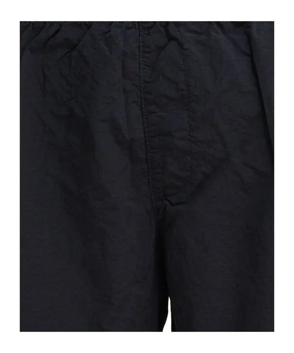 C.P. COMPANY Logo Plaque Cargo Swim Shorts - Black