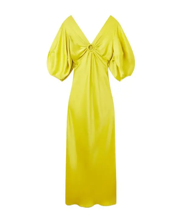 Stella McCartney V-neck Cut-out Maxi Dress