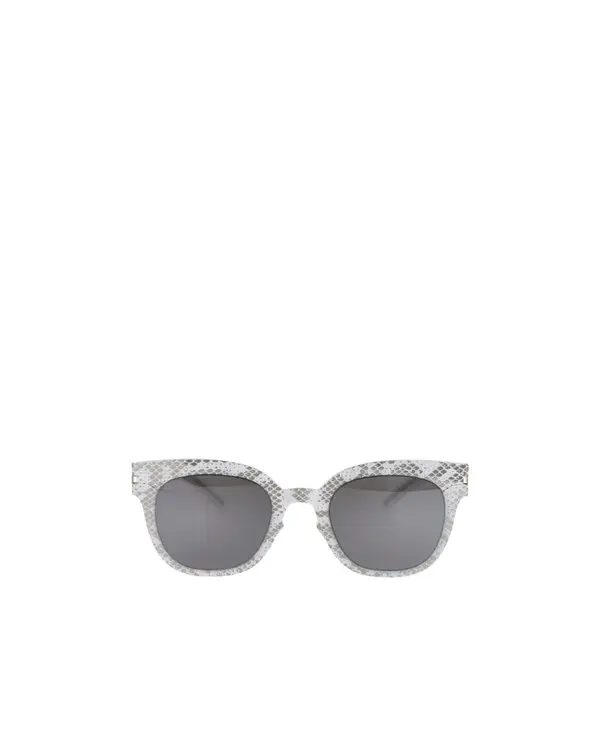 Mykita X Maison Margiela Square Frame Sunglasses - Gray