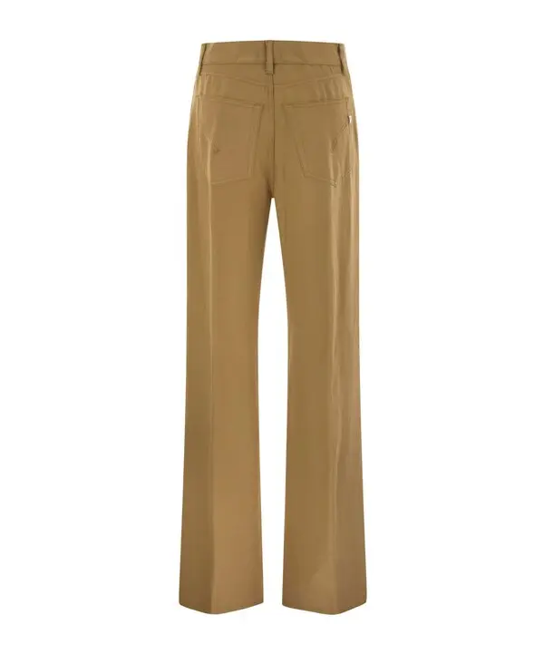 DONDUP Amber Wide-leg Trousers