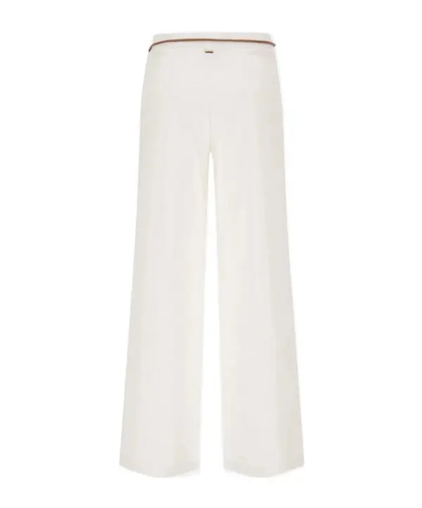 Herno Flared Pants With Elasticated Waist