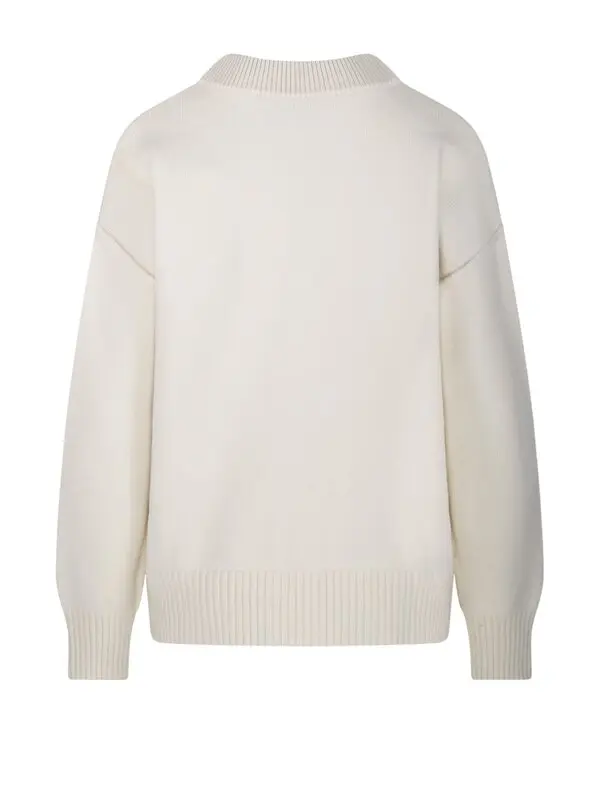 AMI Paris De Coeur V-neck Cardigan