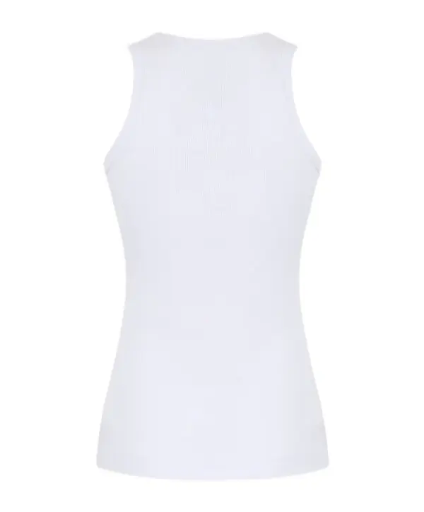 Fiorucci Angel Patch Ribbed Tank Top