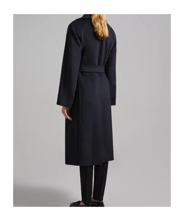 Max Mara Manuela Icon Coat - Navy Blue