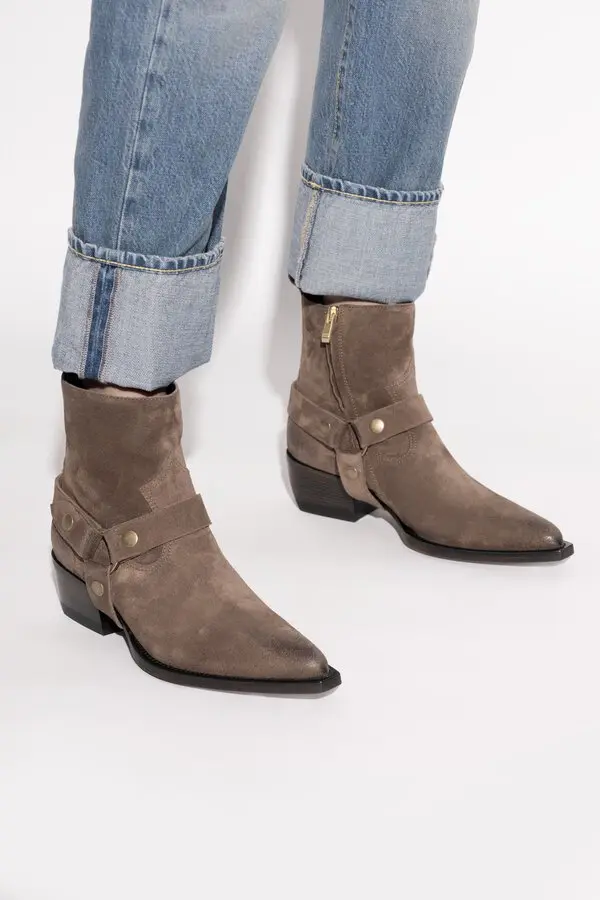 GOLDEN GOOSE Pointed-toe Debbie Ankle Boots