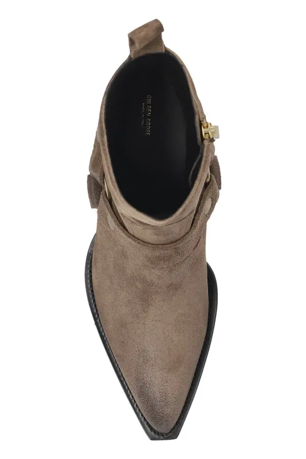 GOLDEN GOOSE Pointed-toe Debbie Ankle Boots