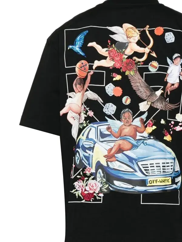 Off-White Fresco Arrow Crewneck T-shirt