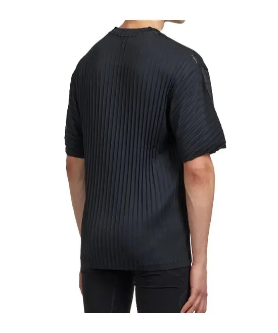 Satisfy Auralite Pleated T-shirt - Black