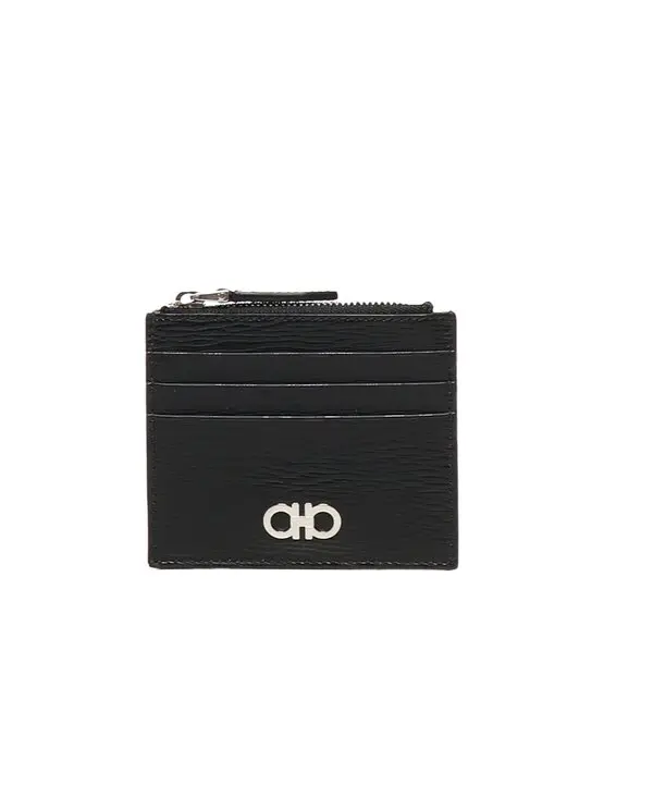 FERRAGAMO Wallet Card Holder And Keyring Set
