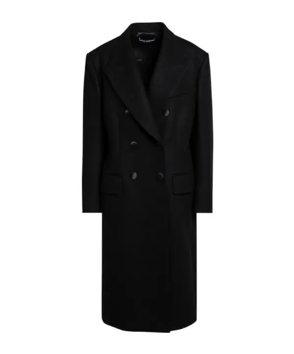 Dolce & Gabbana Double-breasted Coat - Black