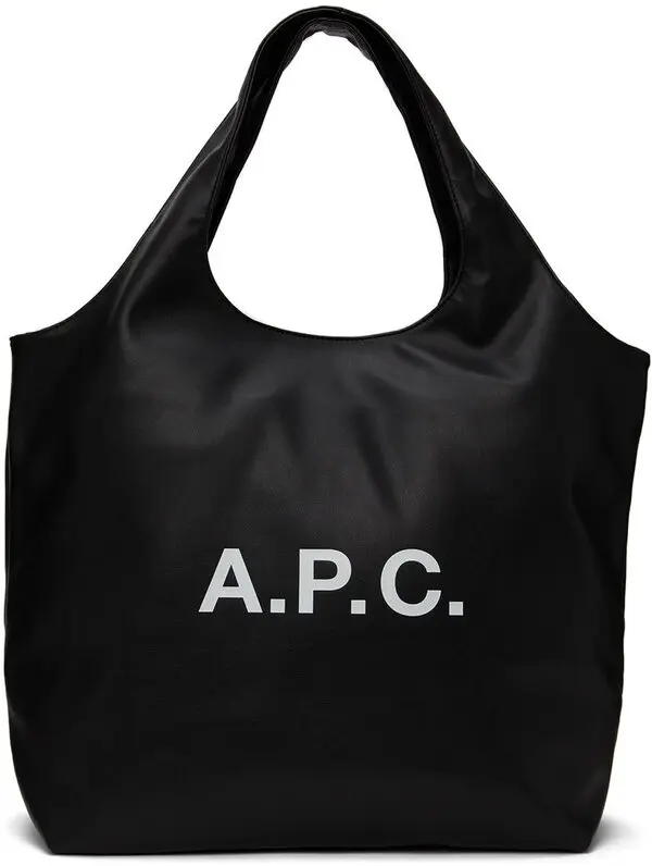 A.p.c. Logo Shopper Tote Bag