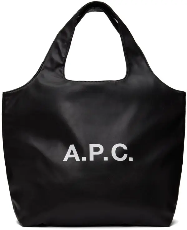 A.p.c. Logo Shopper Tote Bag