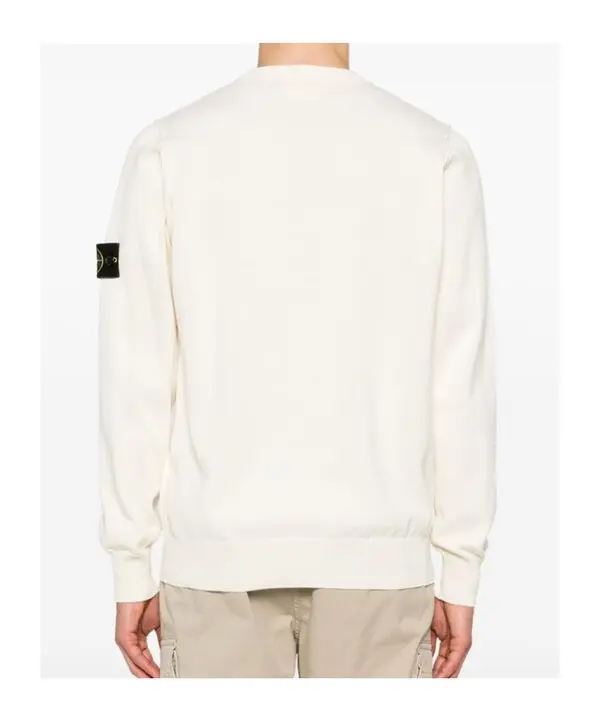 Stone Island Logo Patch Crewneck Jumper