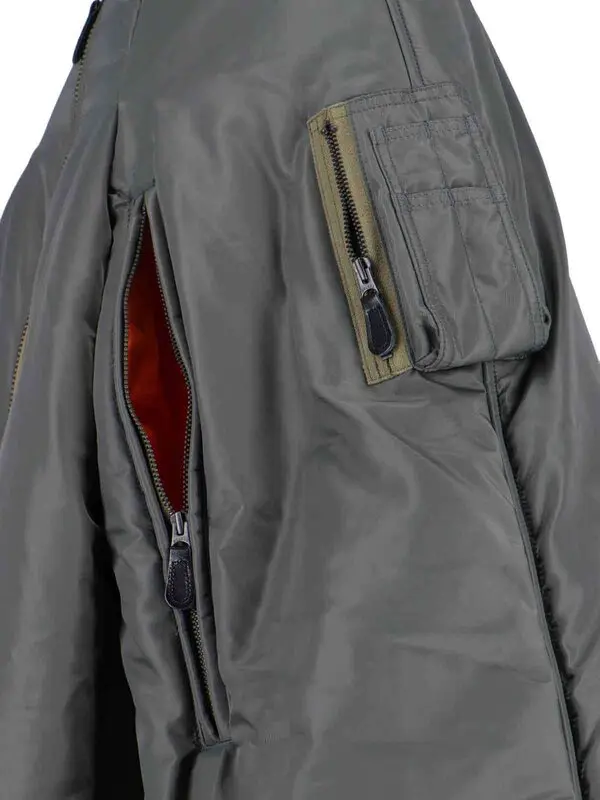 Junya Watanabe Zippered Long-sleeved Cotton Jacket