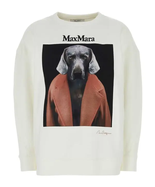 Max Mara Long-sleeved Sweater - Ivory