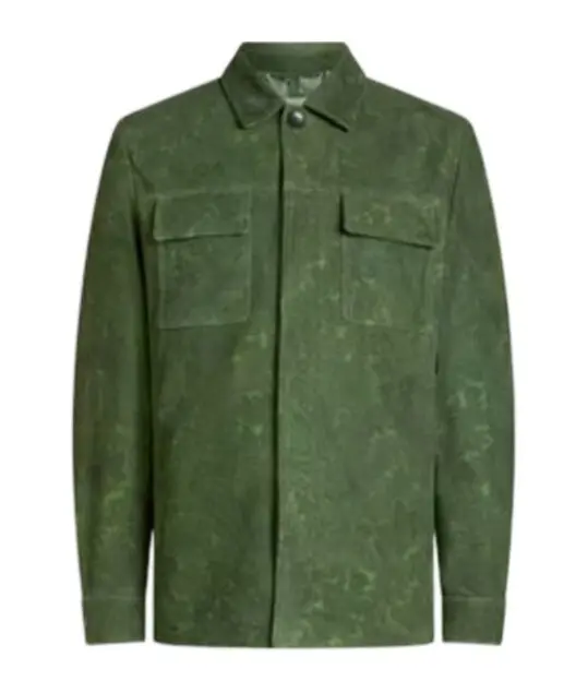 Etro Paisley Print Jacket - Green