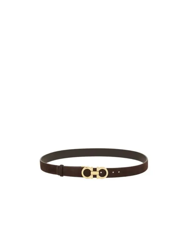 FERRAGAMO Gancini Belt - Testa Di Moro