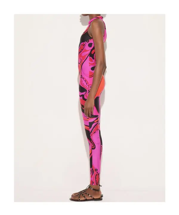 Emilio Pucci Sleeveless Printed Jumpsuit
