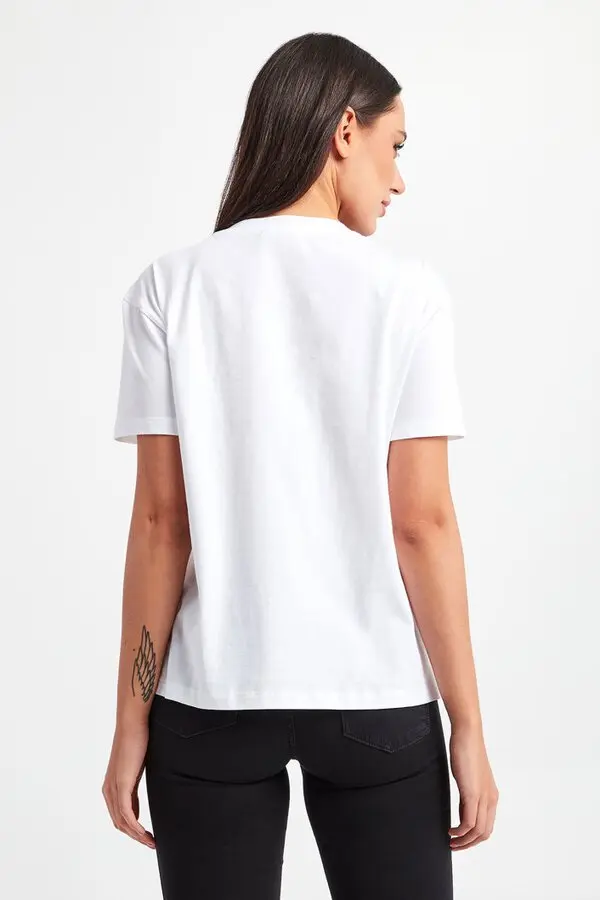 Emporio Armani Round Neck Logo T-shirt