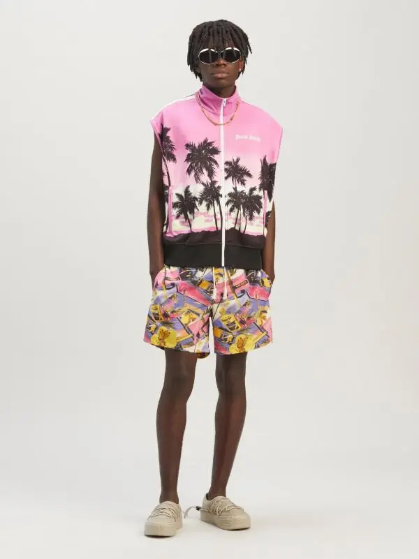 Palm Angels Miami Mix Swim Shorts - Multicolor