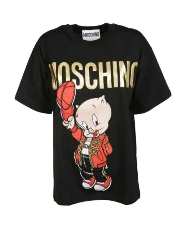 Moschino Pig Short Sleeve T-shirt