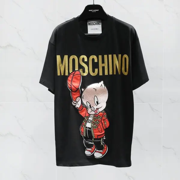 Moschino Pig Short Sleeve T-shirt