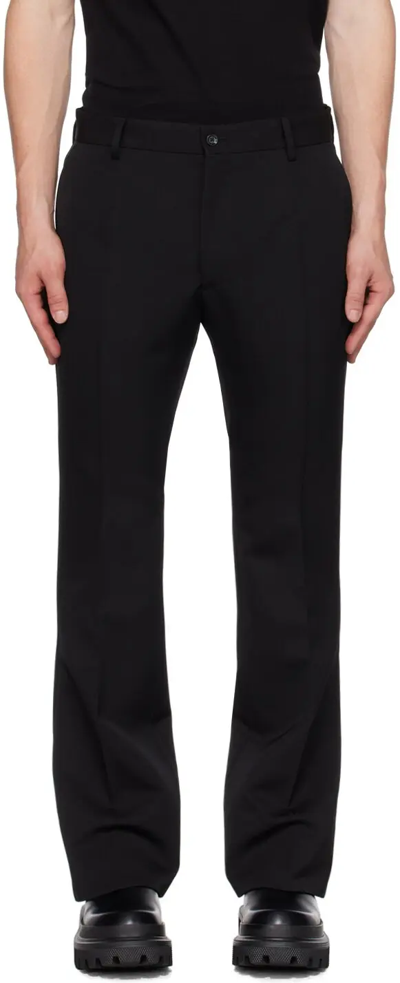 Dolce & Gabbana Pressed-crease Flared Pants
