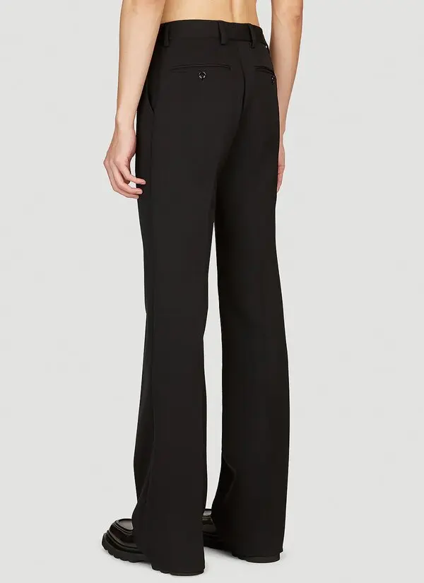 Dolce & Gabbana Pressed-crease Flared Pants