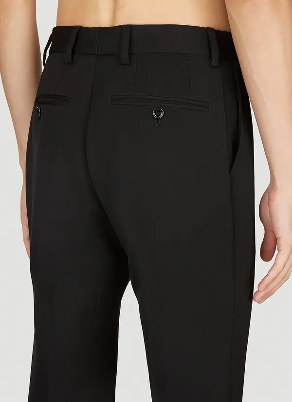 Dolce & Gabbana Pressed-crease Flared Pants