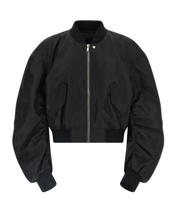 Rick Owens Flight Bomber Jacket - Black