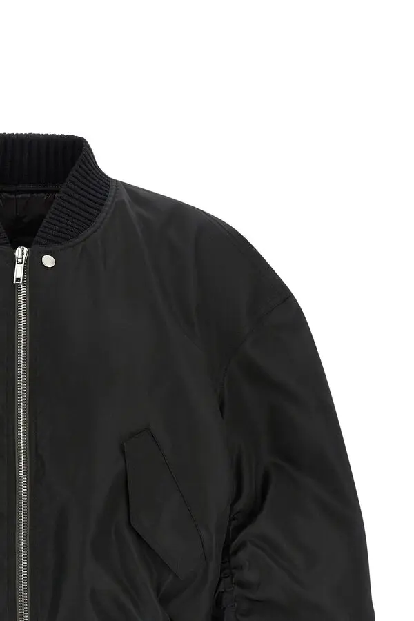 Rick Owens Flight Bomber Jacket - Black