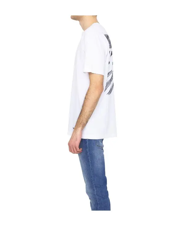Off-White Logo-embroidered T-shirt