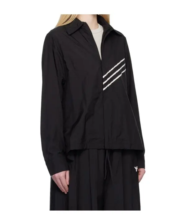 Y3 3-stripes" Detailed Overshirt
