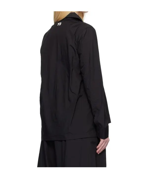 Y3 3-stripes" Detailed Overshirt