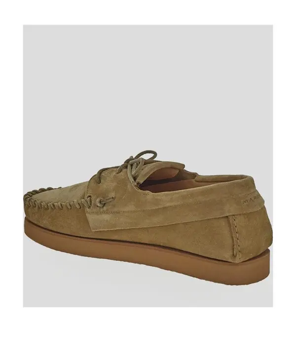 Isabel Marant Étoile Suede Boat Shoes - Brown