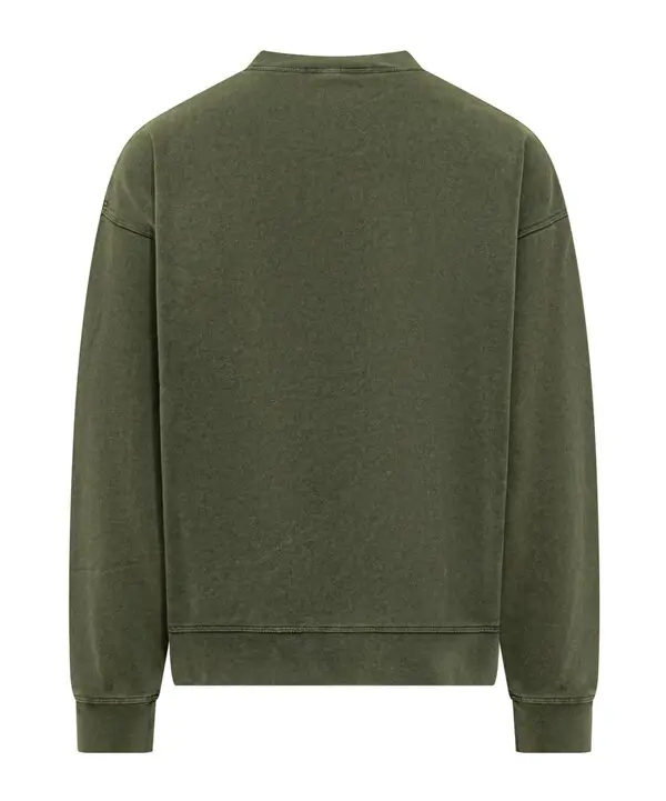 Dsquared2 Loose Fit Crewneck Sweatshirt - Verde