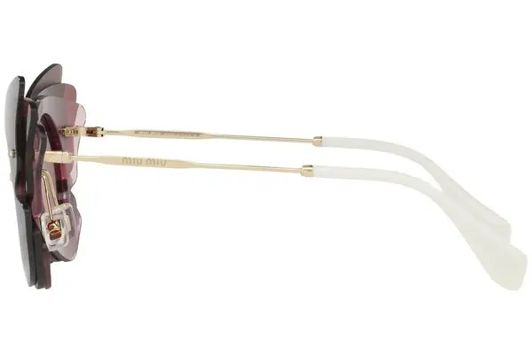 Miu Miu Logo Detail Cat Eye Sunglasses