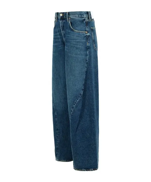 AGOLDE High Waisted Straight-leg Jeans - Blue