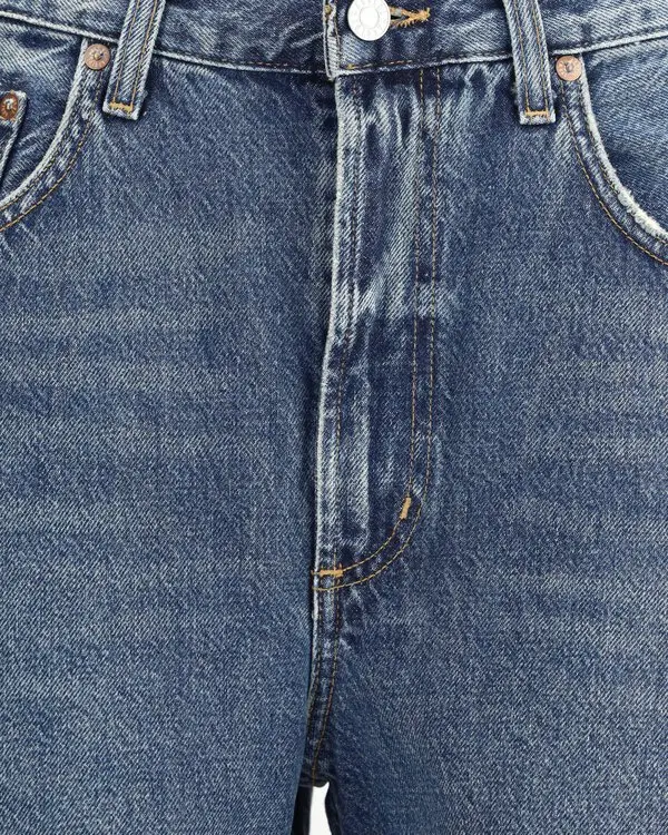 AGOLDE High Waisted Straight-leg Jeans - Blue